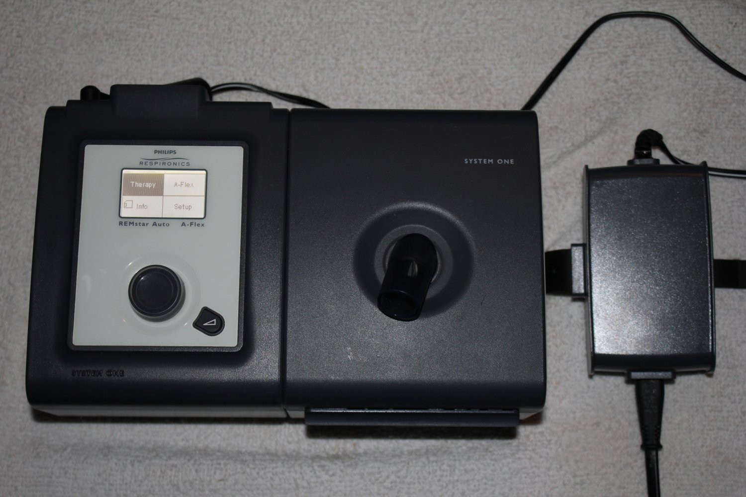 Philips Respironics REMstar Auto A-Flex 550P CPAP 4381 T hrs 4385 B hrs ...