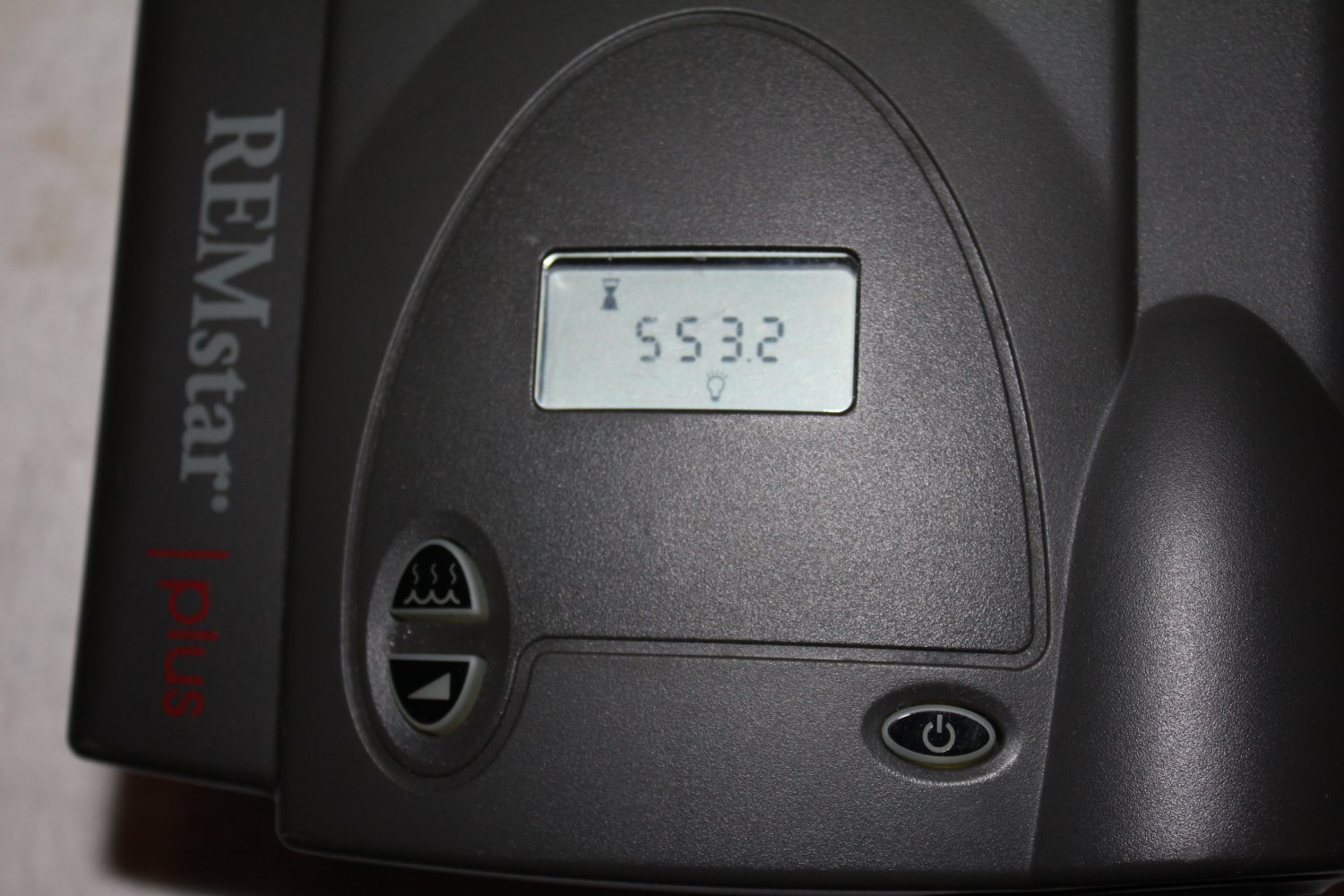 Respironics REMstar Plus Domestic 1005960 CPAP 553 hrs oct20 #G