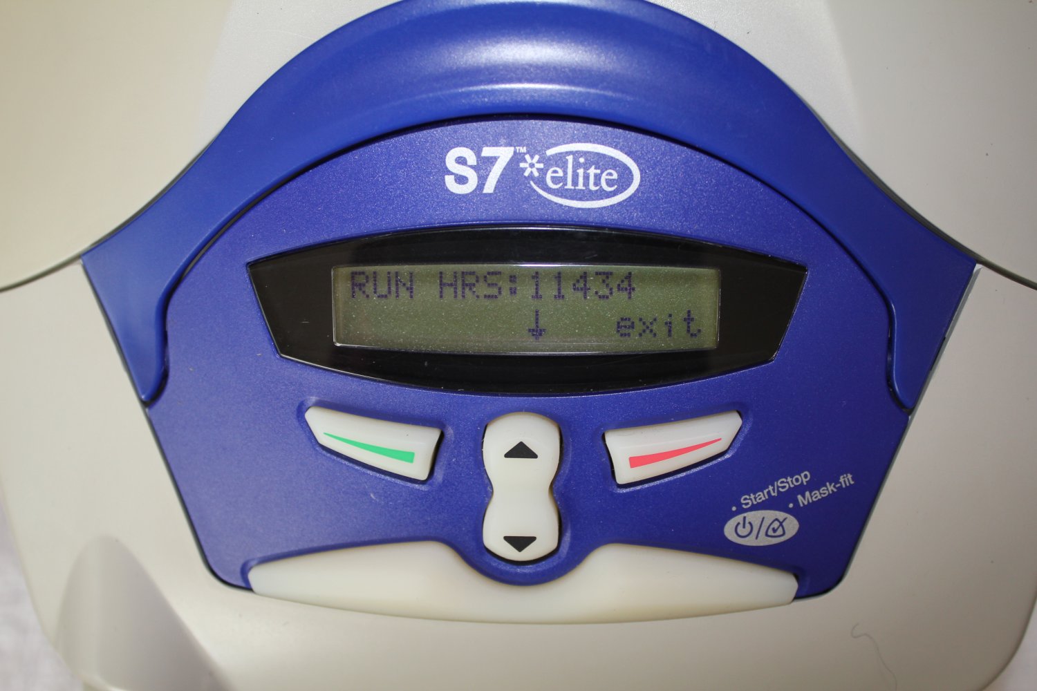 Resmed S7 Elite Sleep Systems 30002.028 CPAP 11434 hrs oct20 #T