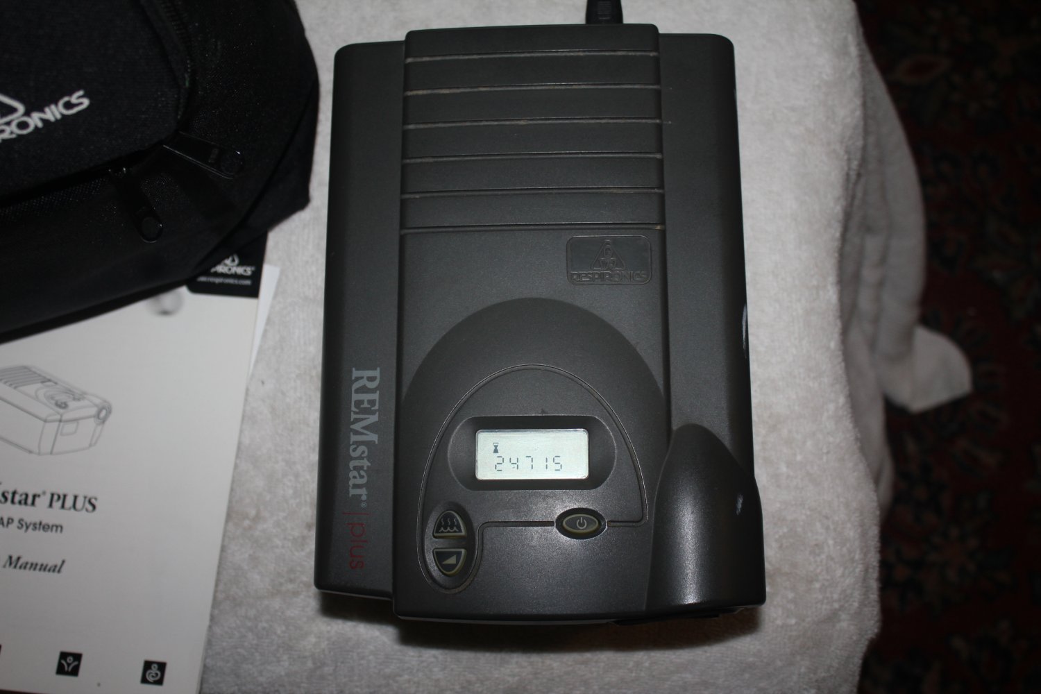 Respironics REMstar Plus Domestic 1005960 CPAP 24715 hrs apr22 #93