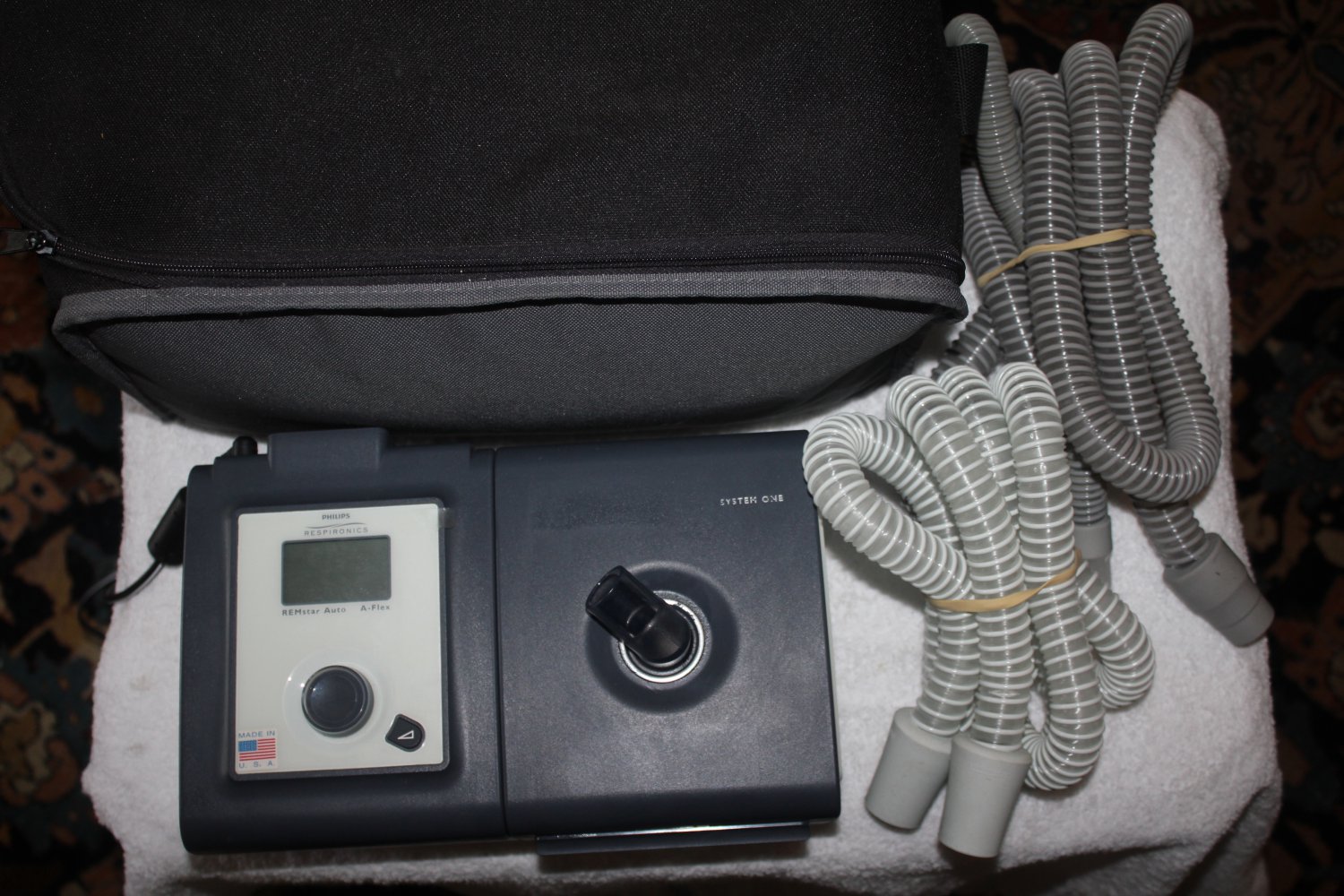 550P REMstar Auto Respironics CPAP 598 run hrs 23jul #44d