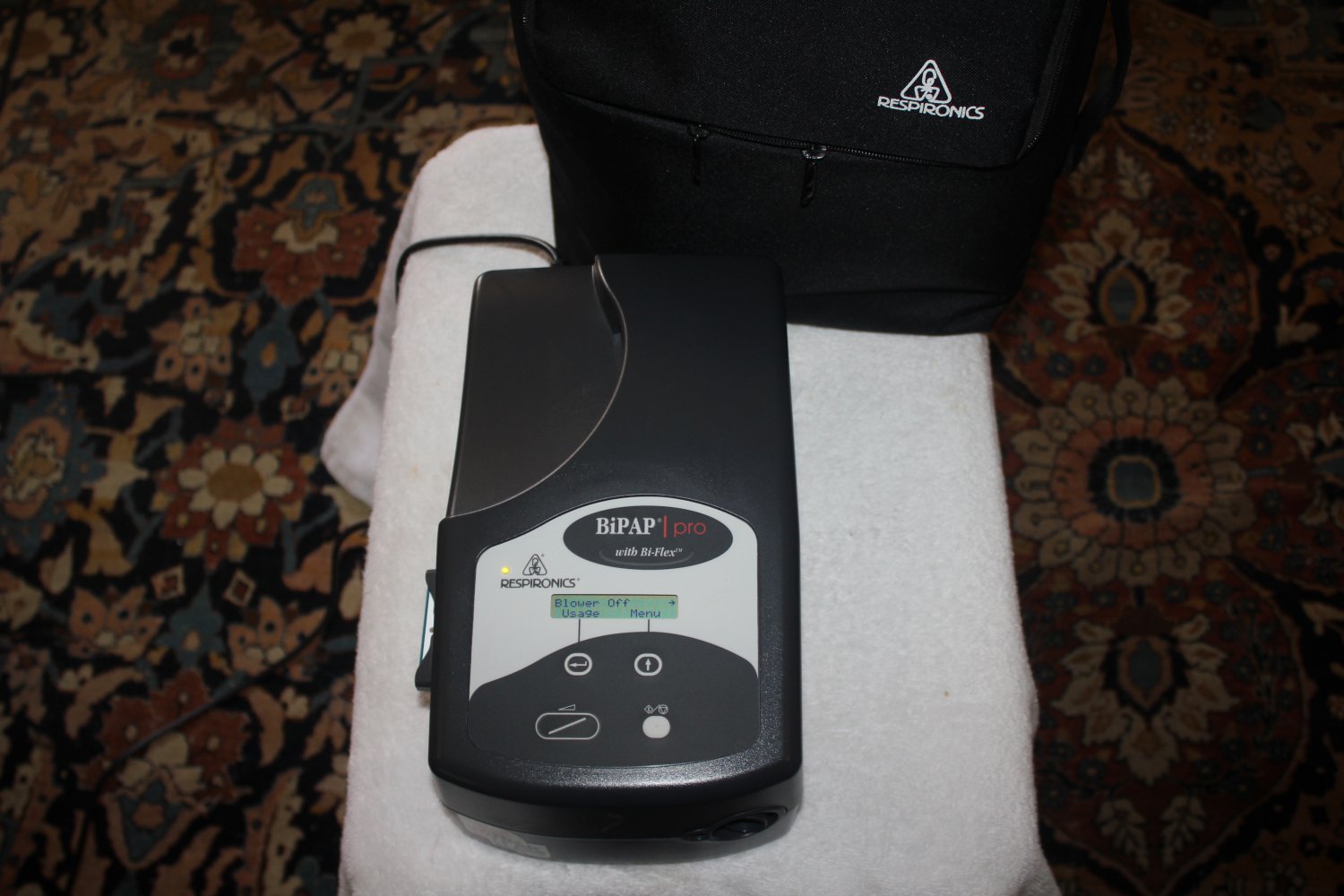 Respironics 1007216 BiPAP Pro Bi-Flex 731 T hrs 734 B hrs w/ Humidifier ...