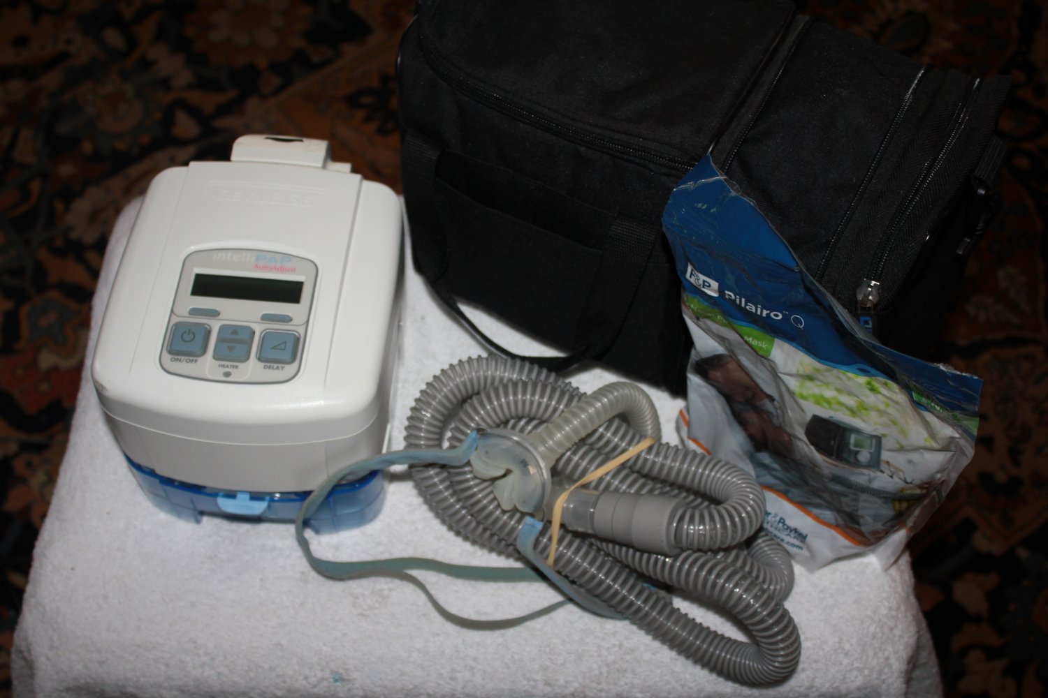 DEVILBISS IntelliPAP DV54D CPAP w/ smartlink 1949 run hrs 23aug #16d ...