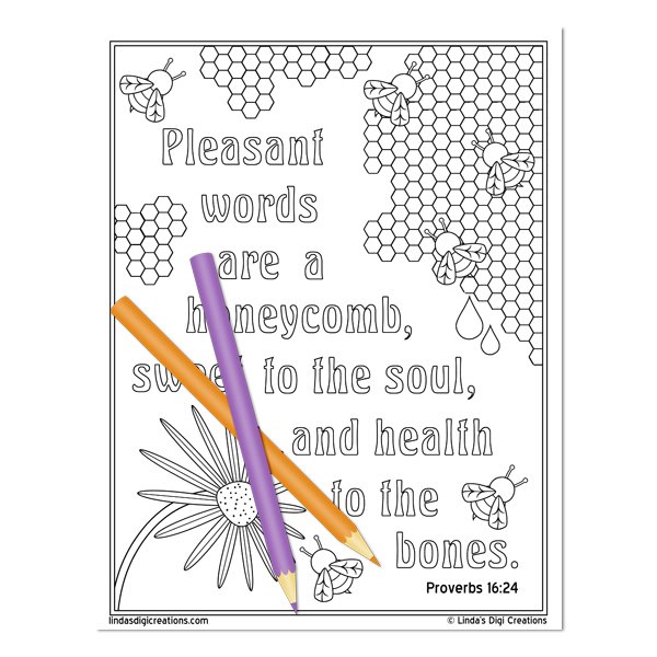 Proverbs_Printable Coloring Pages