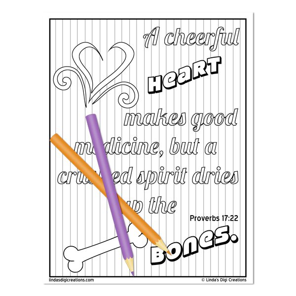 Proverbs_Printable Coloring Pages