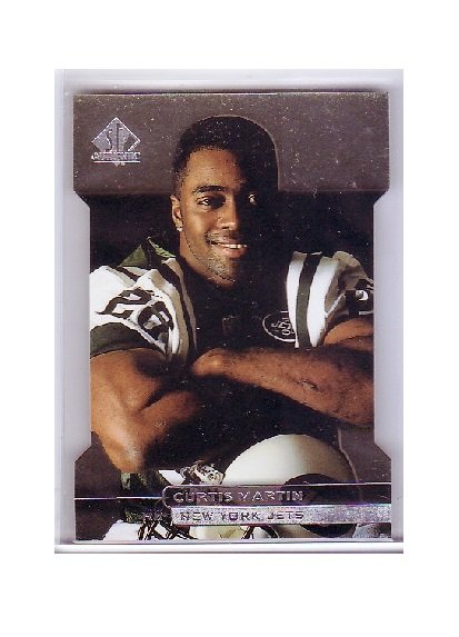 Curtis Martin 1998 SP Authentic Die-Cut #96 Patriots, Jets #/500