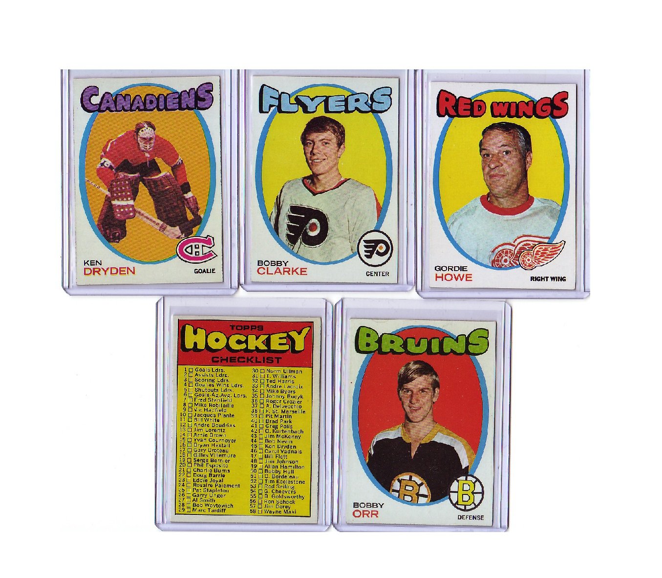 1971-72 Topps Hockey Complete Set (132) Bobby Orr, Howe, Hull, Ken ...