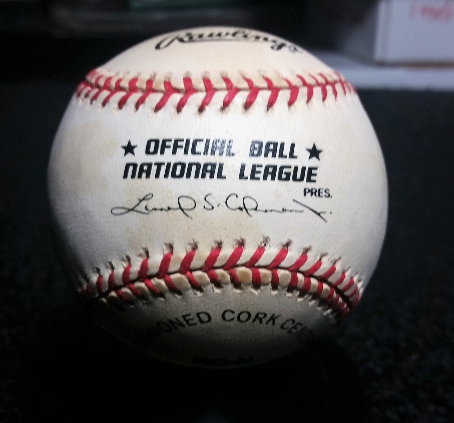 Brooklyn Dodgers Jim Hughes Signed Autographed Official NL Baseball ...