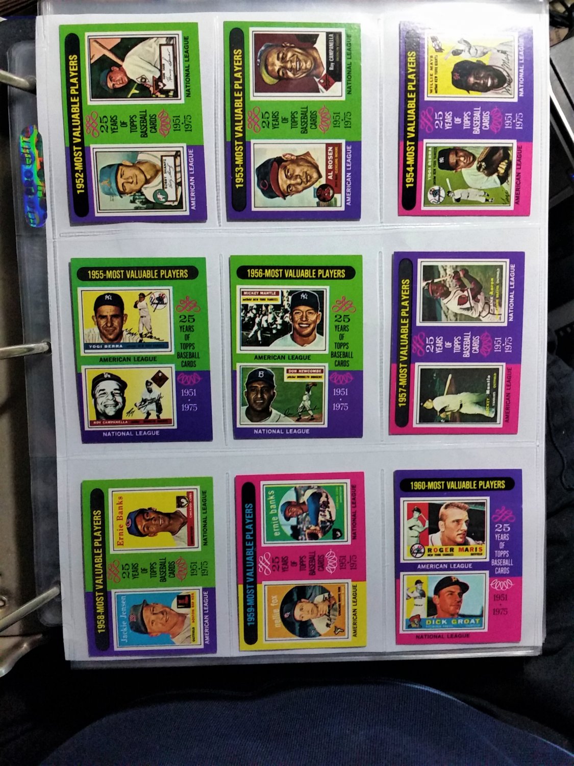 1975 Topps Mini Complete Set (660) 9 Graded - HOF Rc's Brett, Yount ...