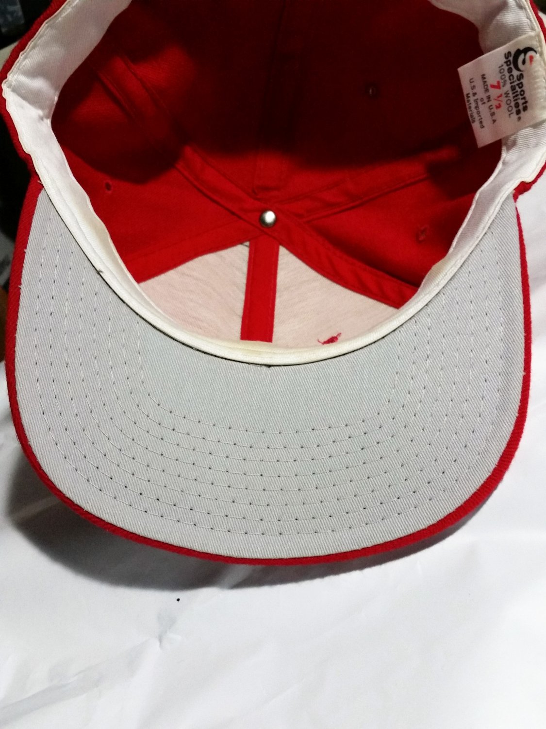 Stan Musial HOF Signed Autographed Cardinals Vintage Wool Fitted Cap Hat