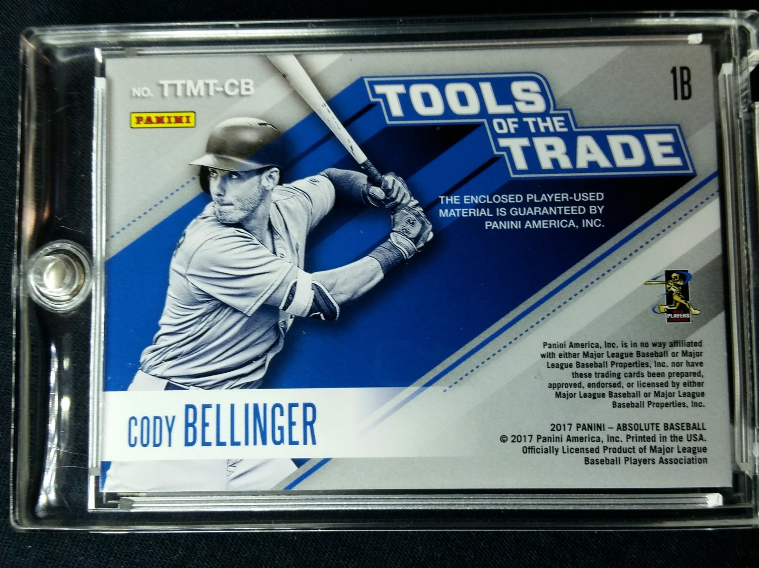 Cody Bellinger /99 RC 2017 Absolute Tools Triple Memorabilia Rookie ...