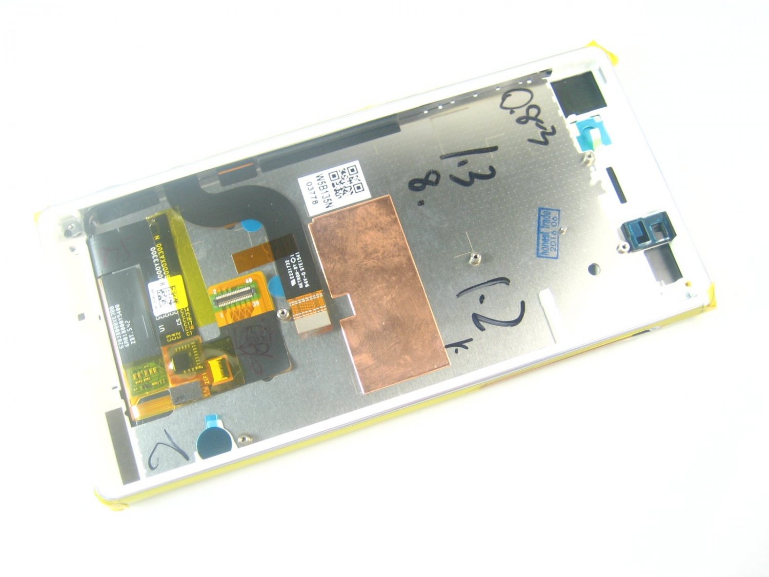 Full LCD Display+Touch Screen+Frame FOR Sony Xperia M5 E5603 E5606 E5653~White 05077-MELFXperiaM5FnW