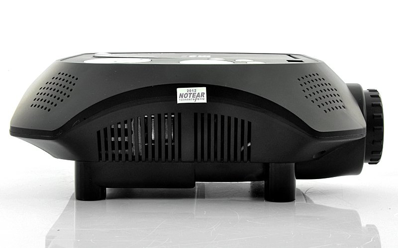 LED Multimedia Projector with DVD Player - 480x320, 20 Lumens, 100:1