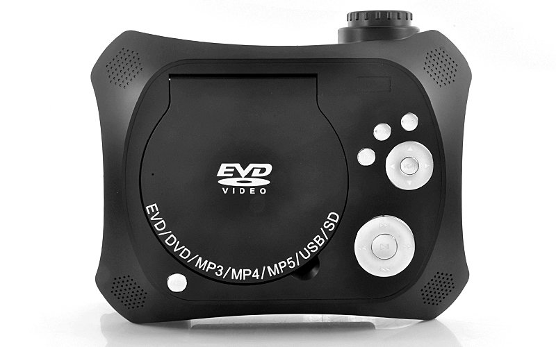 LED Multimedia Projector with DVD Player - 480x320, 20 Lumens, 100:1