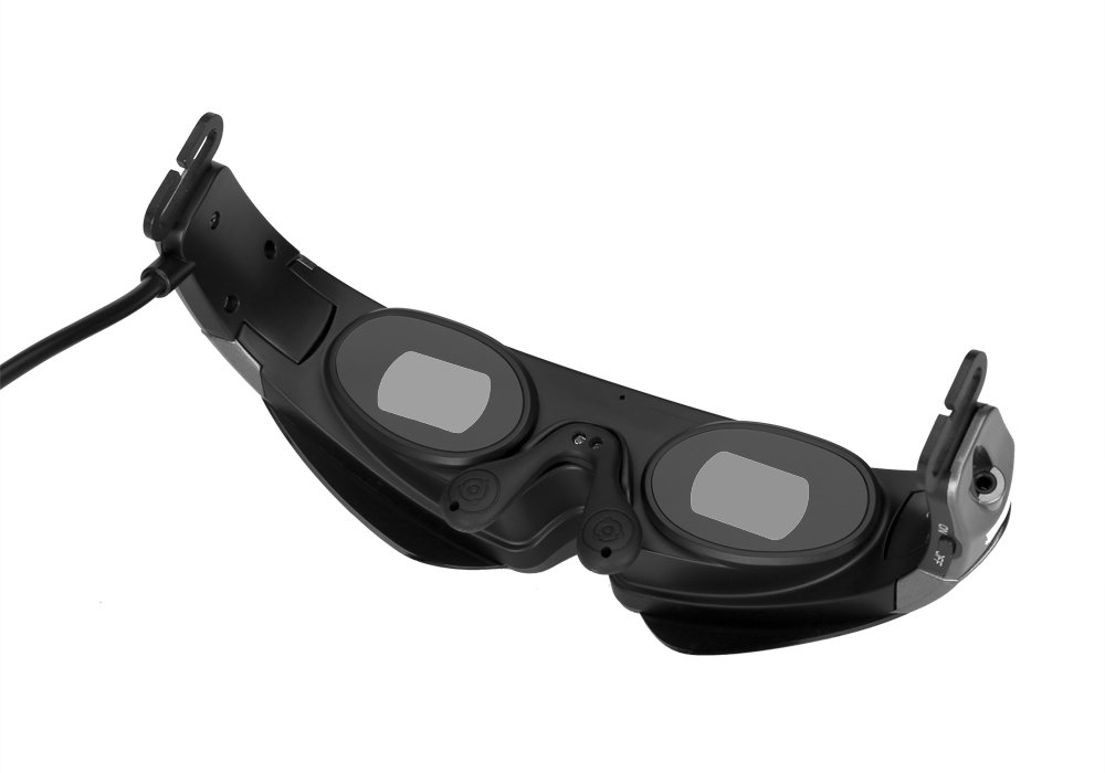 Portable Video Glasses - LCD Micro Display, 80 Inch Screen Viewing ...