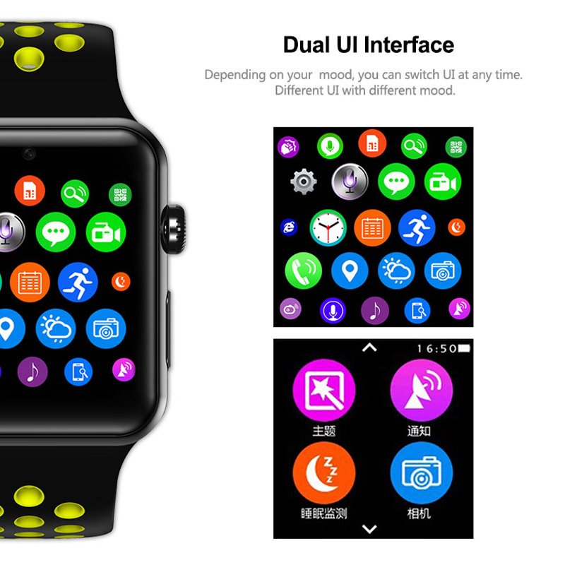 DM09 Plus Smart Watch Phone 1 IMEI, Pedometer, Calls, SMS, Social Media ...