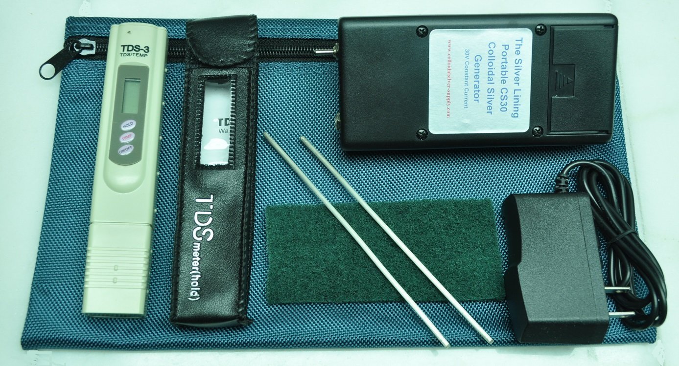 The Silver Lining Colloidal Silver Generator Kit