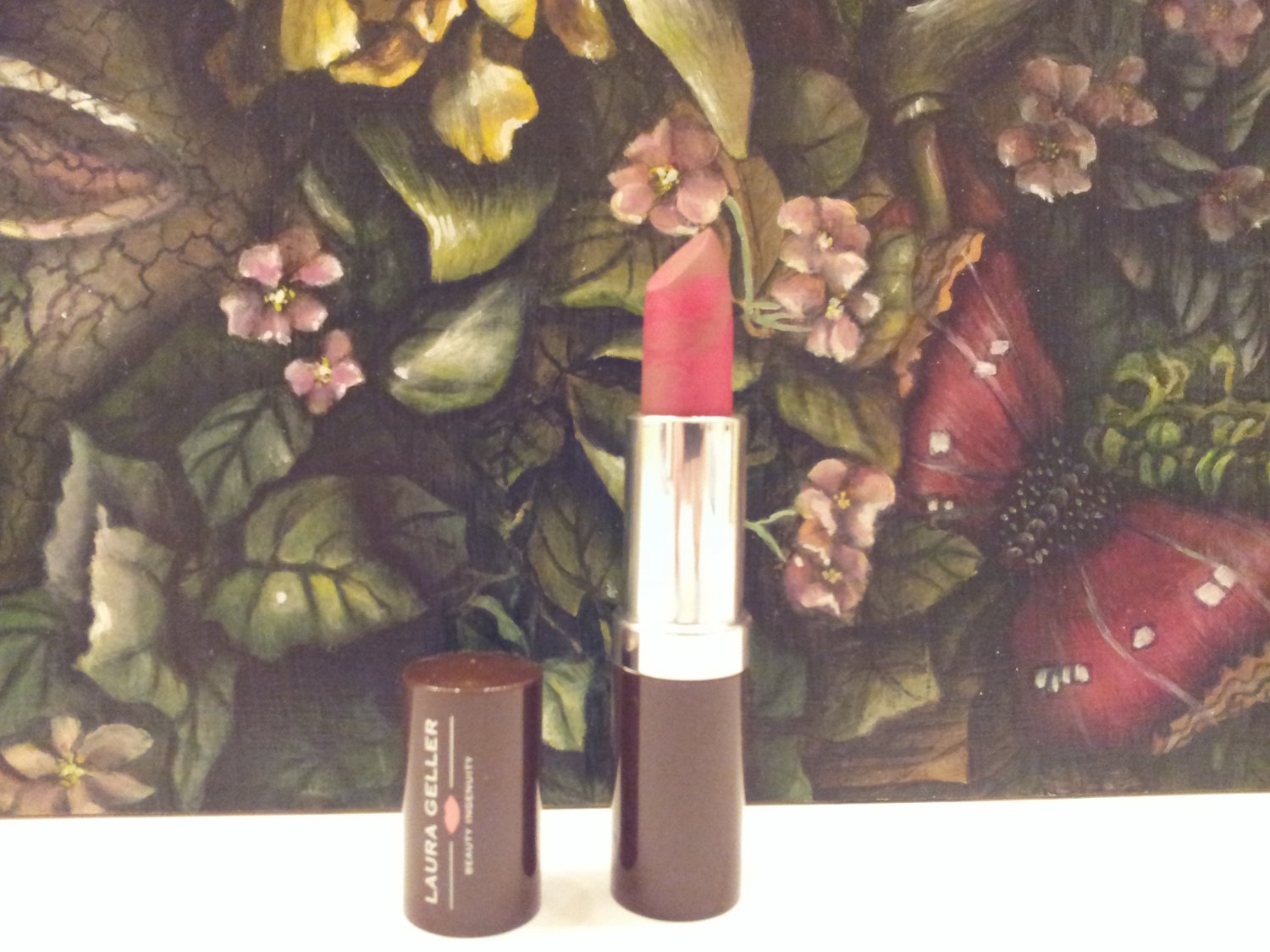 Laura Geller Italian Marble Lipstick ~ MIXED BERRY ~ .12 oz Full Size