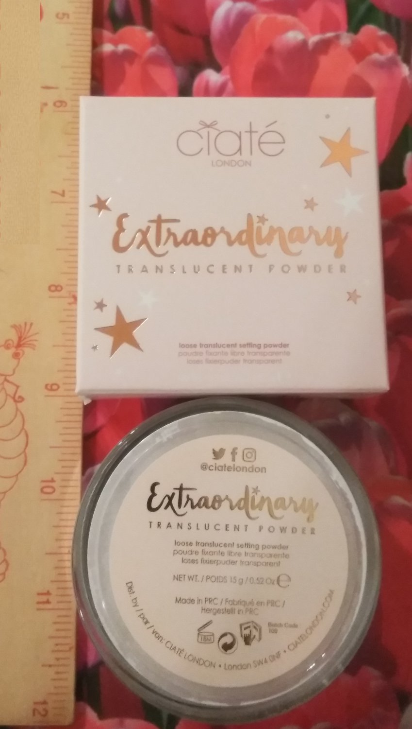 Ciate London Extraordinary Transluent Powder .52 oz / 15g Full Size