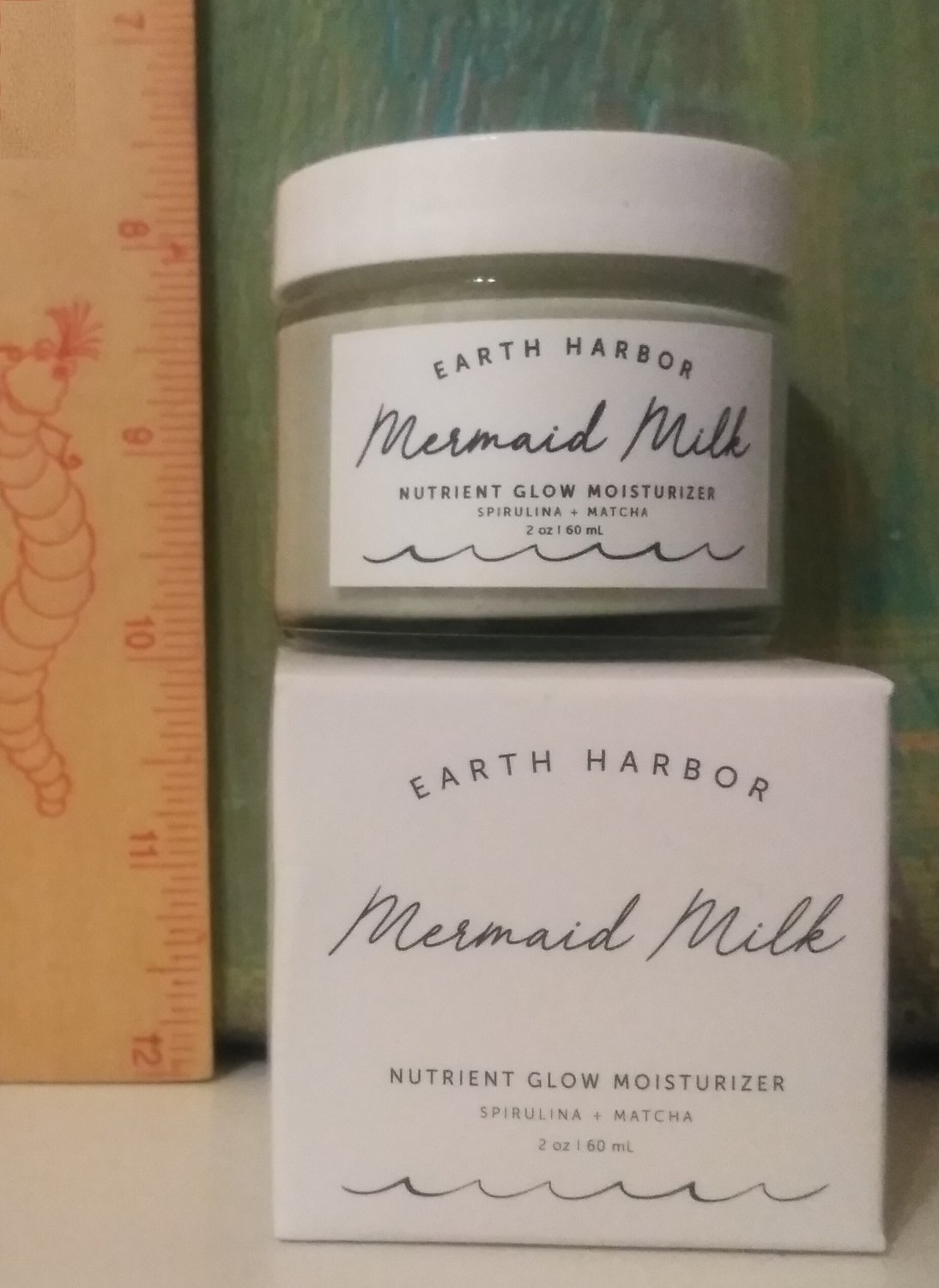 Earth Harbor Mermaid Milk Nutrient Glow Moisturizer 2 oz 60 ml Full Size