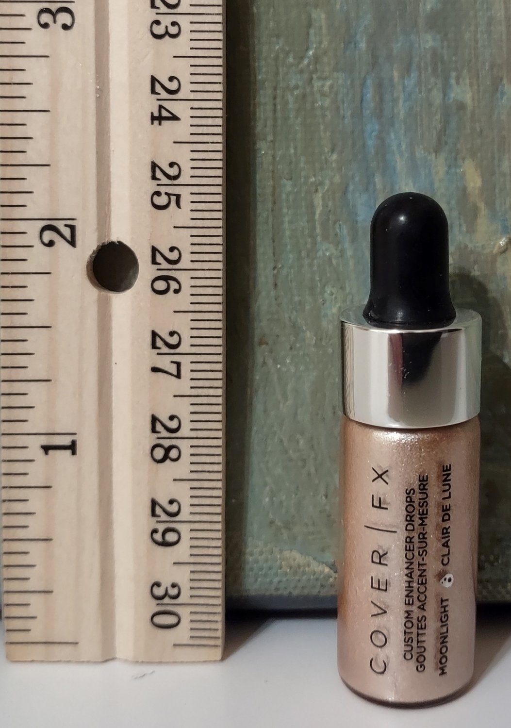 Cover FX Custom Enhancer Drops ~ MOONLIGHT (shimmering beige) ~ .095 oz ...