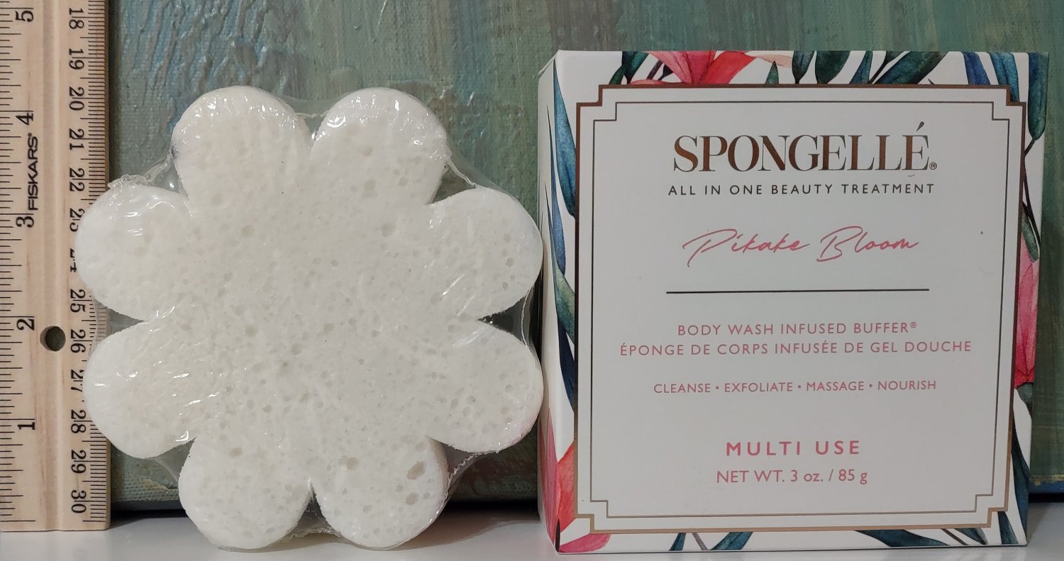 Spongelle Multi-Use Boxed Flower Body Wash Infused Buffer ~ PIKAKE ...