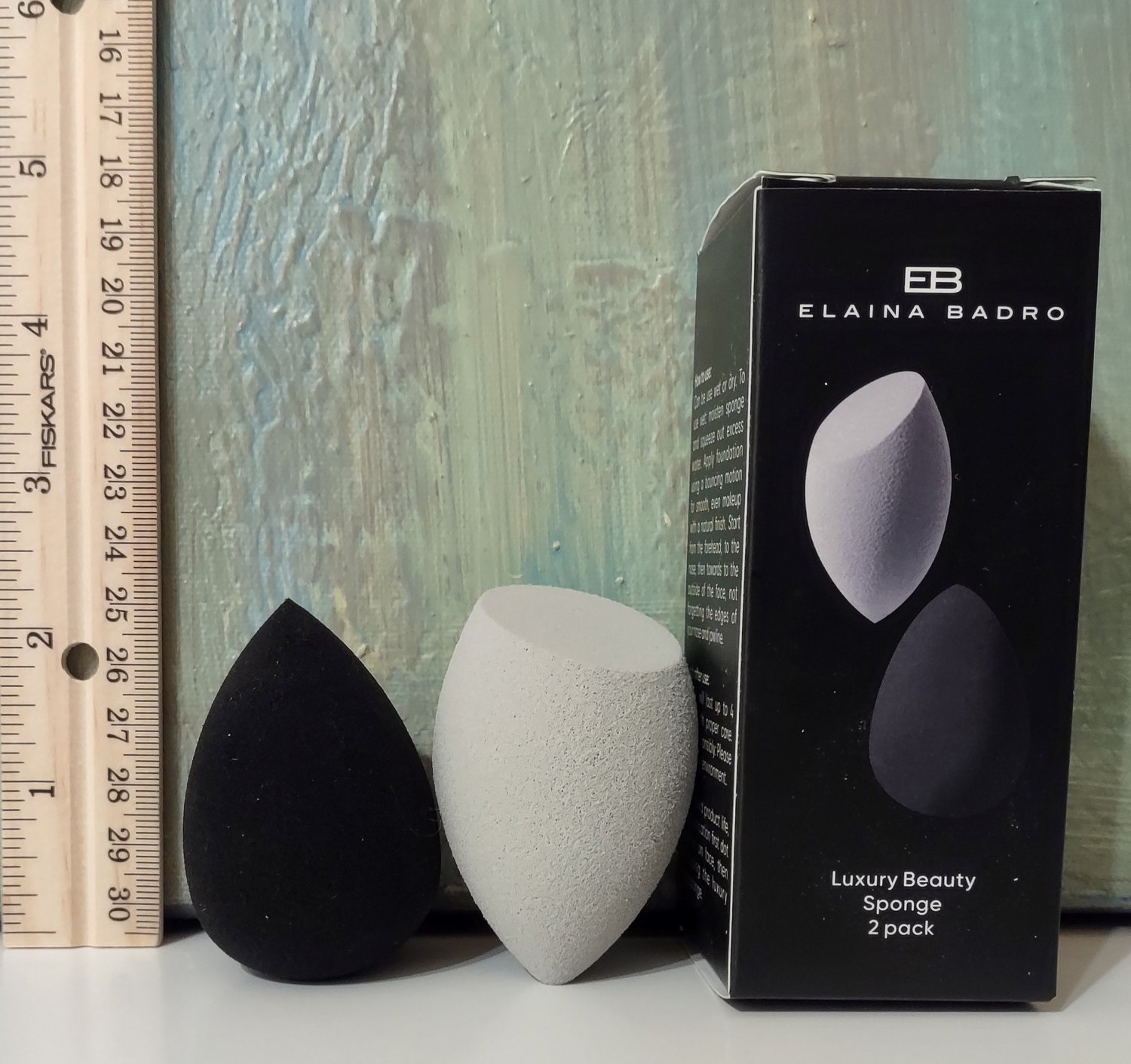 Elaina Badro Luxury Beauty Sponges 2 Count