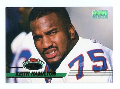 KEITH HAMILTON 1993 Topps Stadium Club FIRST 1st DAY PRODUCTION SP #401 ...