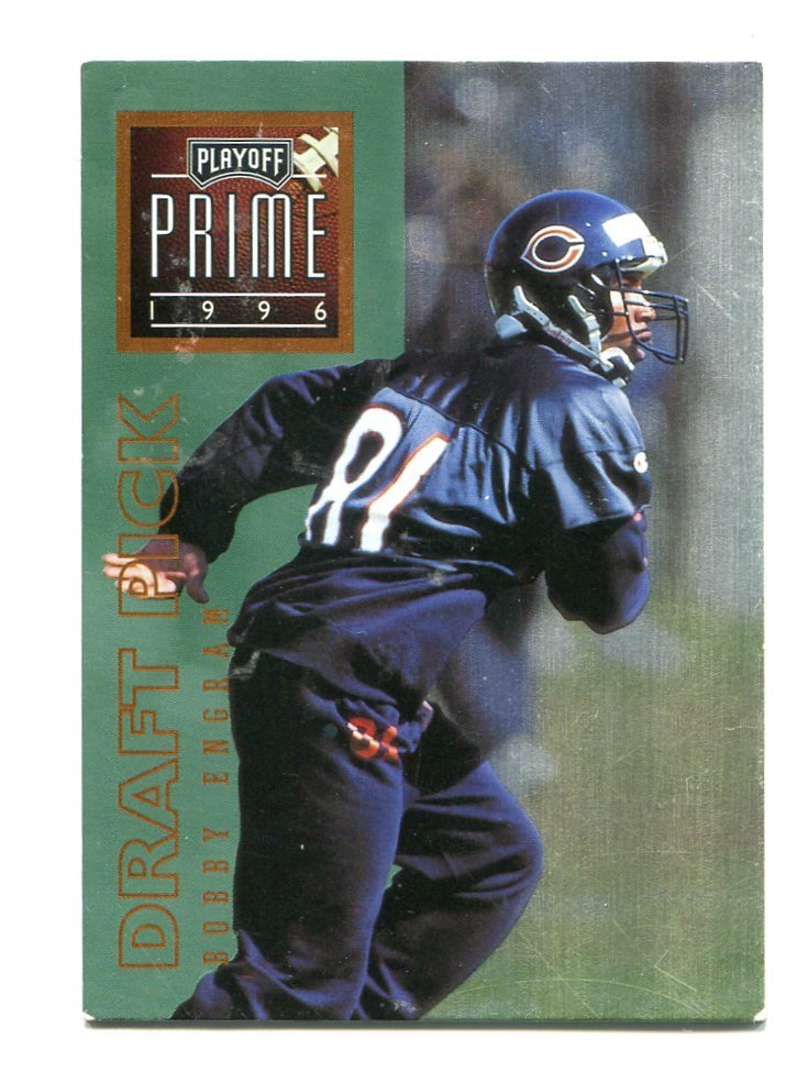 BOBBY ENGRAM 1996 Playoff Prime Draft Pick #71 ROOKIE Penn State BEARS