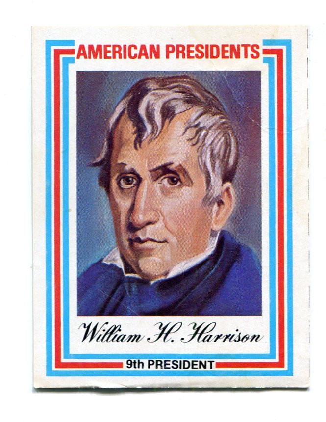 WILLIAM H. HARRISON 1974 Visual Panographics AMERICAN PRESIDENTS
