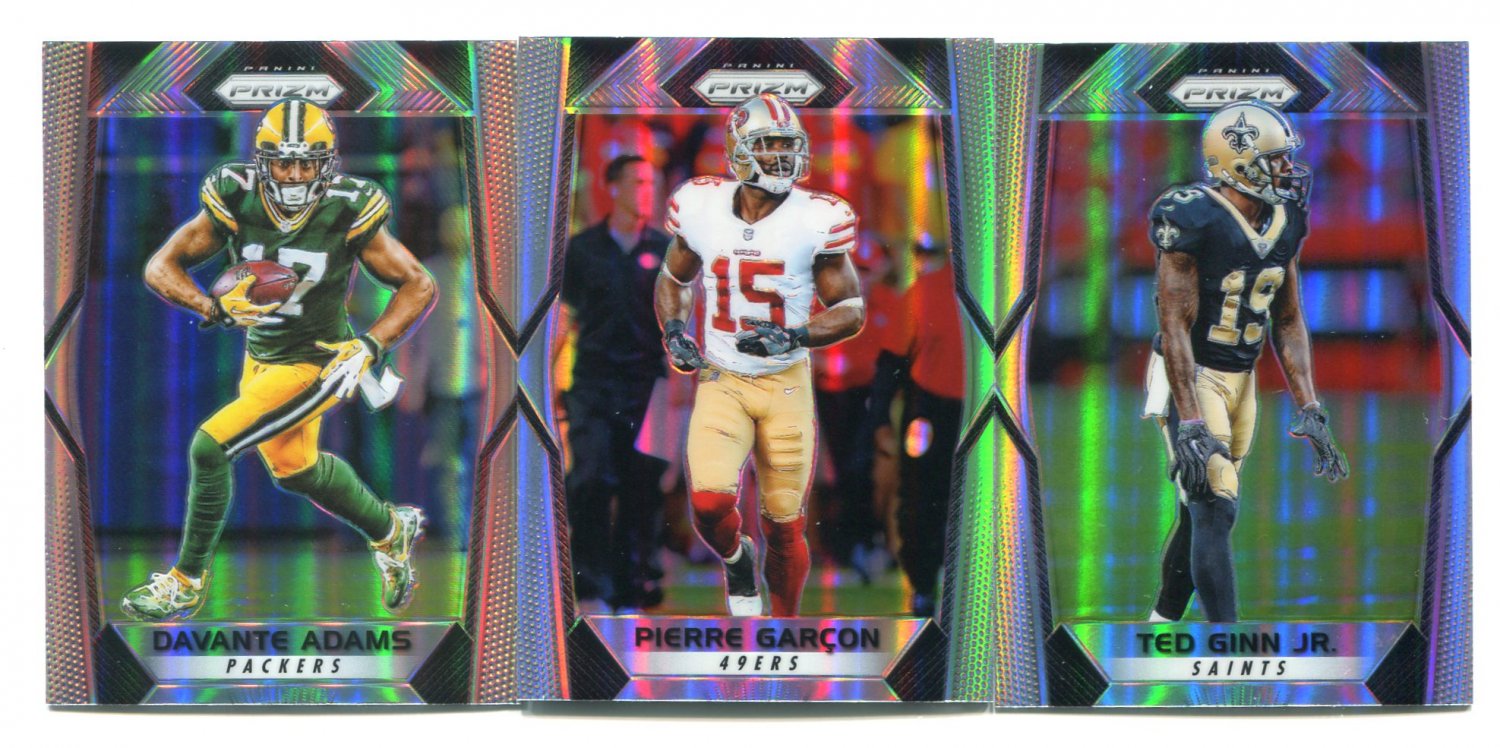 PIERRE GARCON 2017 Panini Prizm REFRACTOR SF 49ers