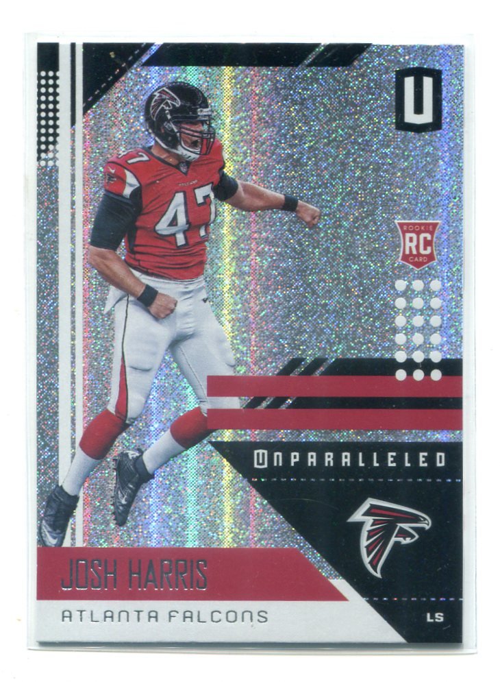 JOSH HARRIS 2018 Panini Unparalleled #13 ROOKIE Atlanta Falcons