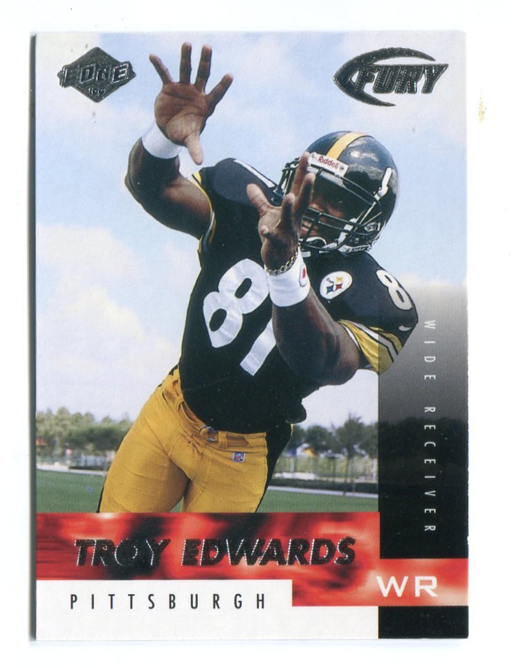 TROY EDWARDS 1999 Collector's Edge CE Furty #164 ROOKIE Steelers