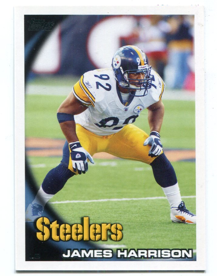 JAMES HARRISON 2010 Topps #204 Kent State STEELERS