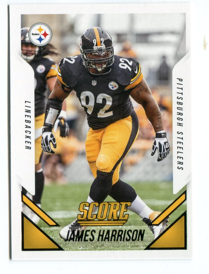 JAMES HARRISON 2015 Panini Score #102 Kent State STEELERS