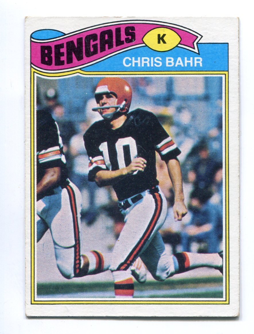 CHRIS BAHR 1977 Topps #311 ROOKIE Penn State BROWNS