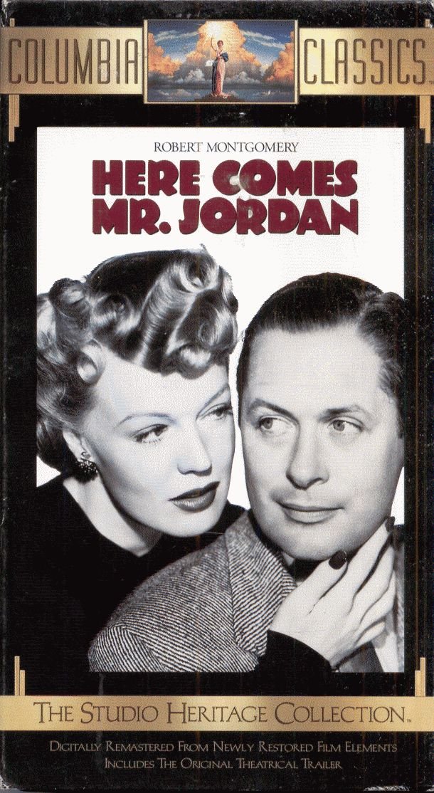 HERE COMES MR. JORDAN--ROBERT MONTGOMERY--VHS