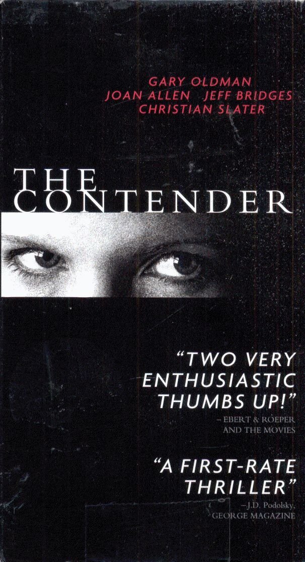 THE CONTENDER--CHRISTIAN SLATER--VHS