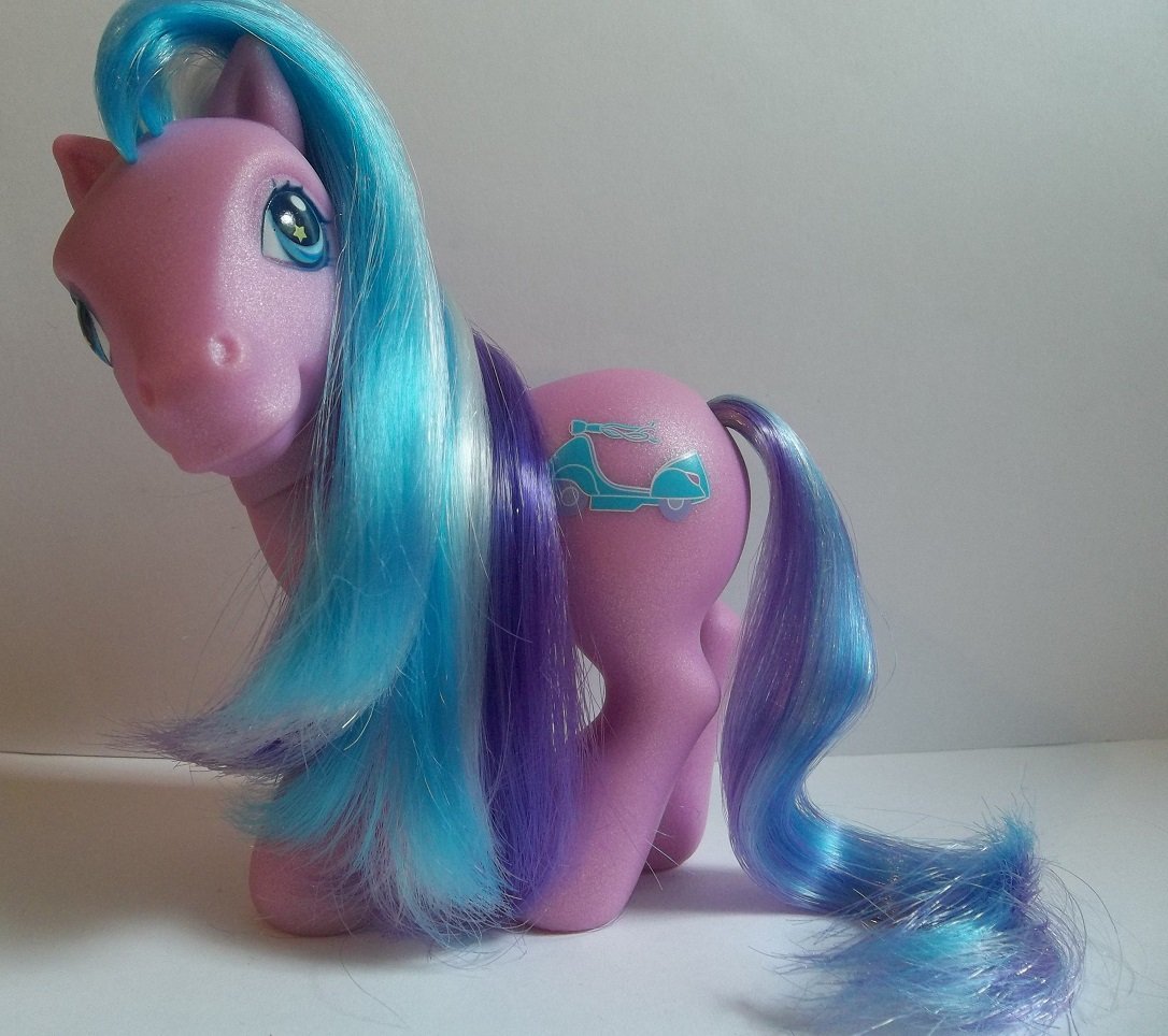 Scooter Sprite My Little Pony G3 purple blue white