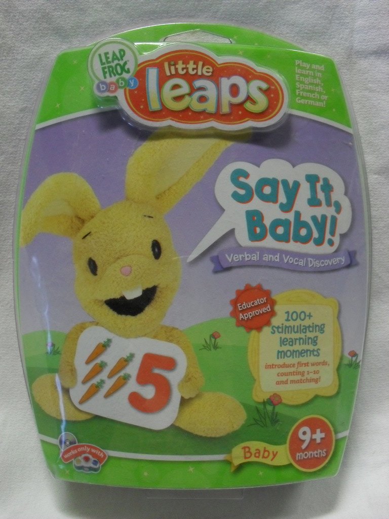 Leap Frog Little Leaps Baby "Say It, Baby" Cartridge