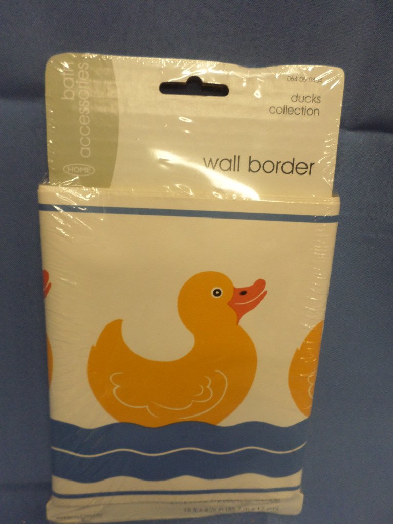 Home Rubber Duck Wall Border
