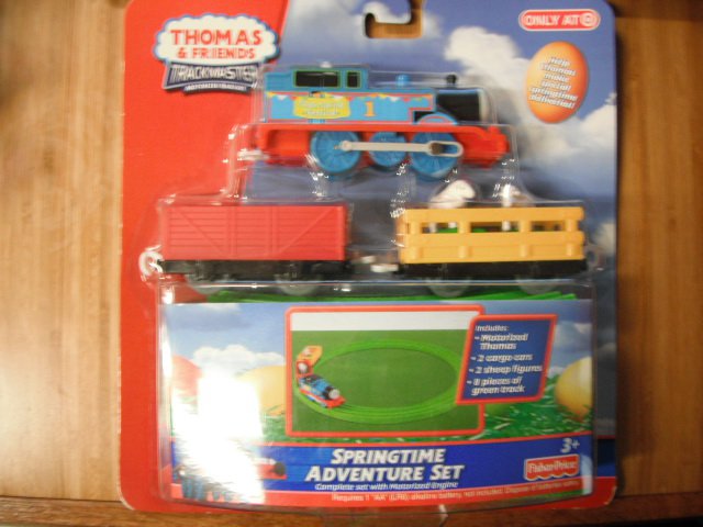 Thomas the Tank Trackmaster Motorized Springtime Easter Adventure Set ...