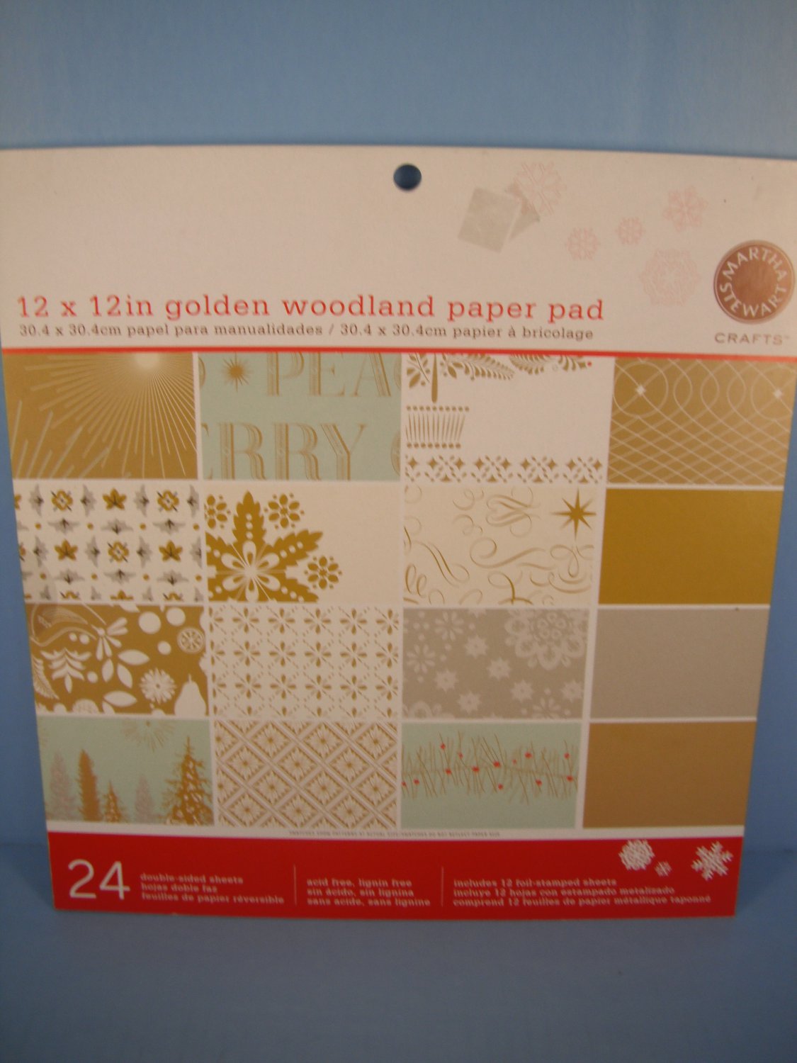 Martha Stewart Scrapbook Paper Pack