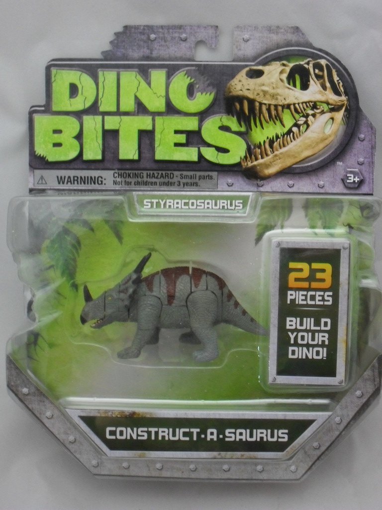 Dino Bites Styracosaurus Construct-a-Saurus Dinosaur Toy