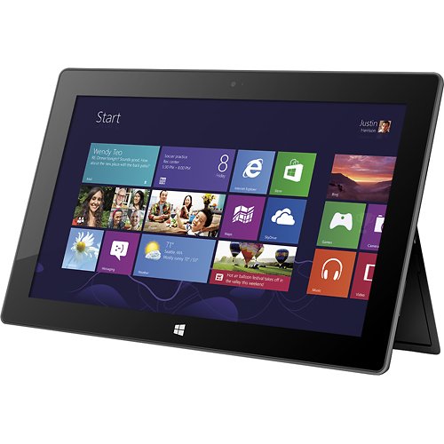 Microsoft - Surface with Windows RT with 32GB Memory & Black Touch Cover