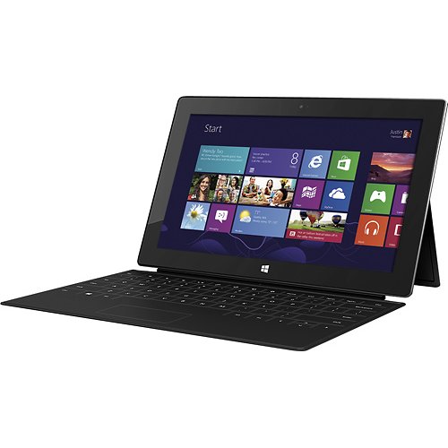 Microsoft - Surface with Windows RT with 32GB Memory & Black Touch Cover