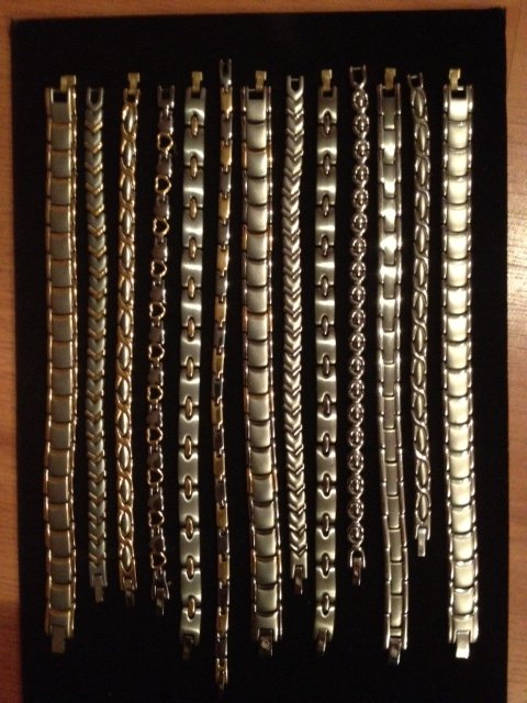 Bionic Band Titanium Bracelets