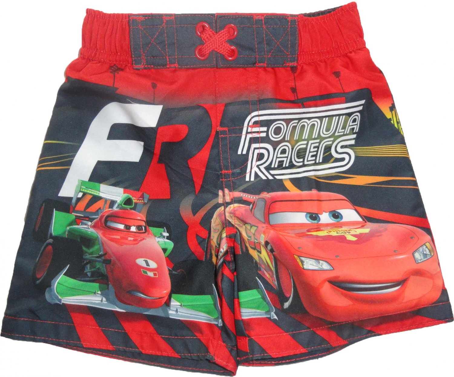 18M Disney Cars Lightning Mcqueen Boys Infant Swim Trunks Size 18 Months