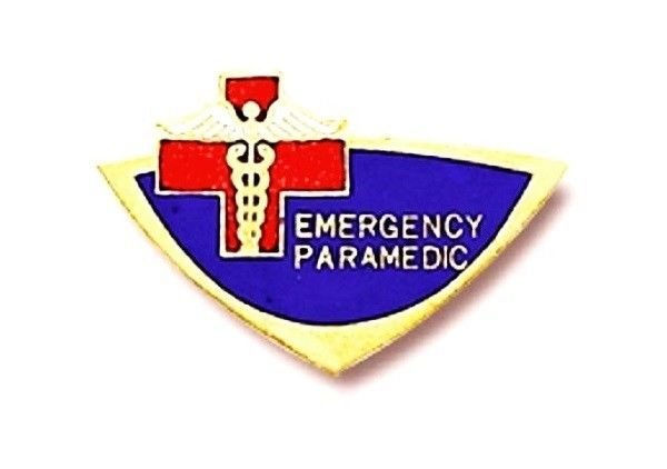 Emergency Paramedic Lapel Pin Red Cross Caduceus Professional EMS Pins ...