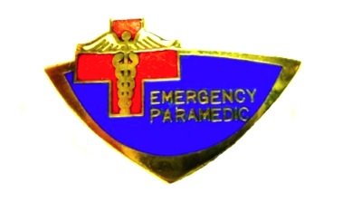 Emergency Paramedic Lapel Pin Red Cross Caduceus Professional EMS Pins ...